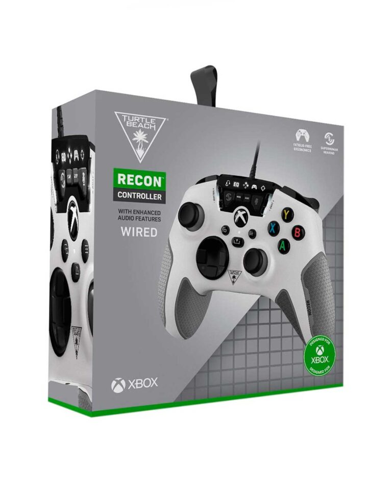 CONTROL ALAMBRICO TURTLE BEACH RECON BLANCO – Gameplanet