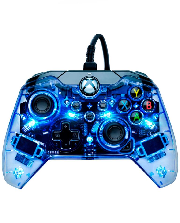 CONTROL ALAMBRICO XBOX SERIES X PDP AFTERGLOW AZUL – Gameplanet
