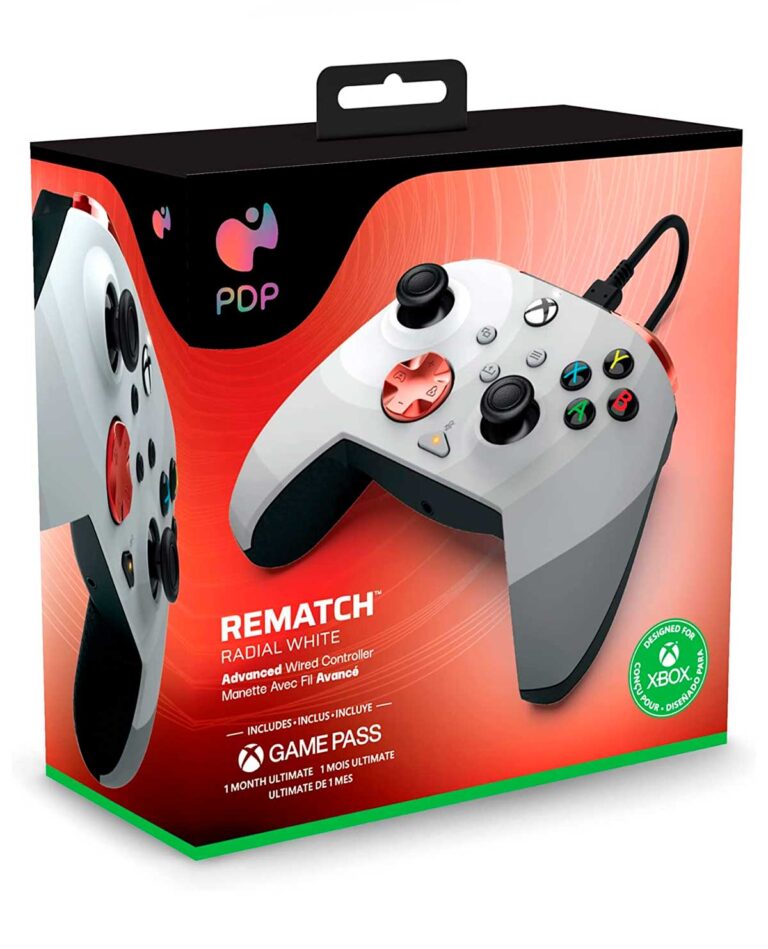 CONTROL ALAMBRICO XBOX SERIES X REMATCH RADIAL BLANCO – Gameplanet