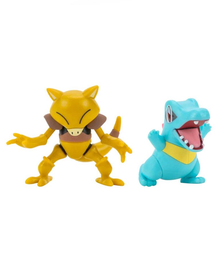 FIGURA POKEMON BATTLE FIGURE ABRA AND TOTODILE – Gameplanet