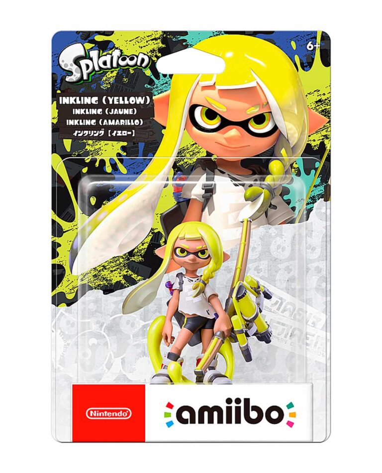 AMIIBO SPLATOON 3 INKLING YELLOW – Gameplanet