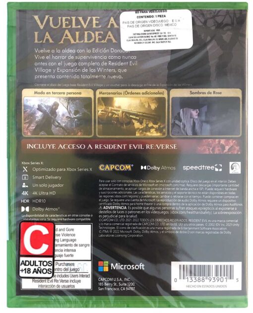 RESIDENT EVIL VILLAGE GOLD EDITION – Gameplanet