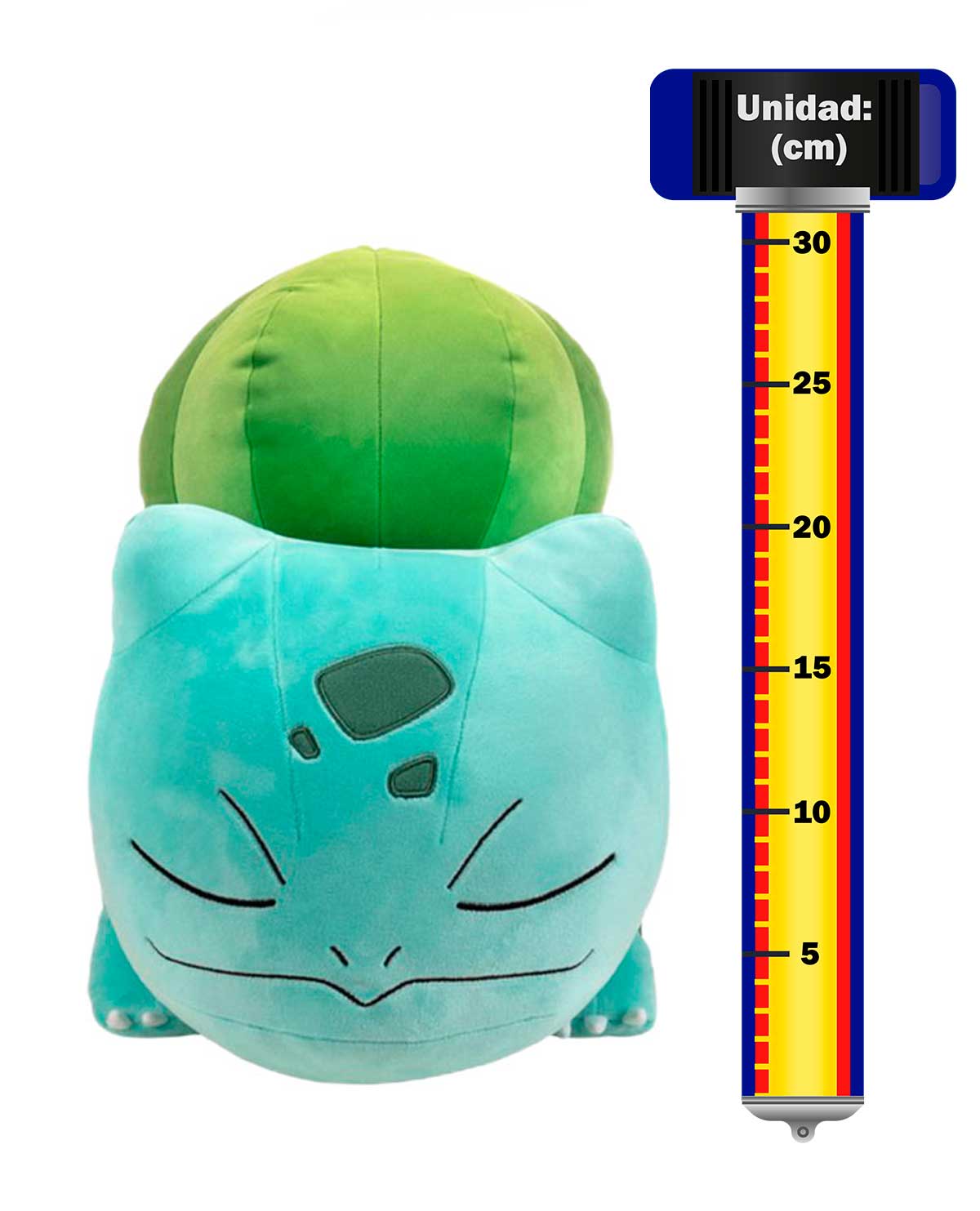 PELUCHE POKEMON BULBASAUR 45 CM – Gameplanet