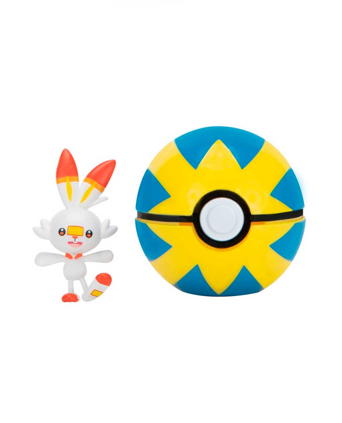 CLIP N GO POKEMON SCORBUNNY AND QUICK BALL – Gameplanet