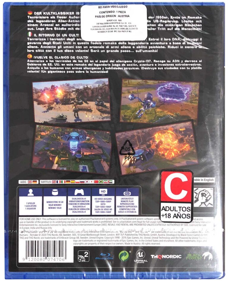 DESTROY ALL HUMANS – Gameplanet