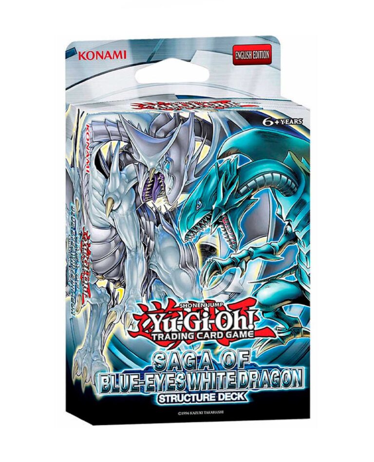 YU GI OH TRADING CARD GAME STRUCTURE DECK BLUE EYES WHITE DRAGON SAGA – Gameplanet