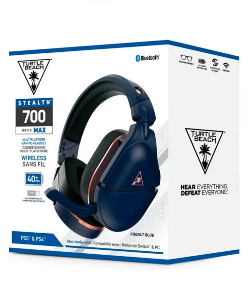 HEADSET PLAYSTATION TURTLE BEACH EARFORCE STEALTH 700 GEN 2 MAX AZUL ...