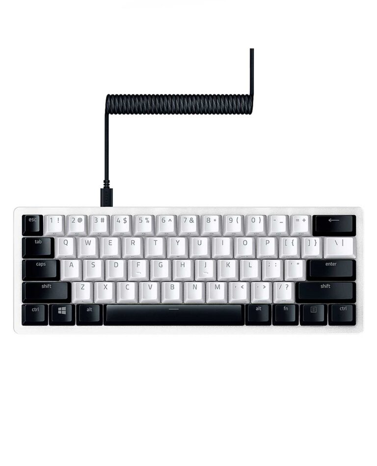 SET RAZER PBT 120 KEYCAPS Y CABLE ESPIRAL UPGRADE CLASSIC BLACK ...
