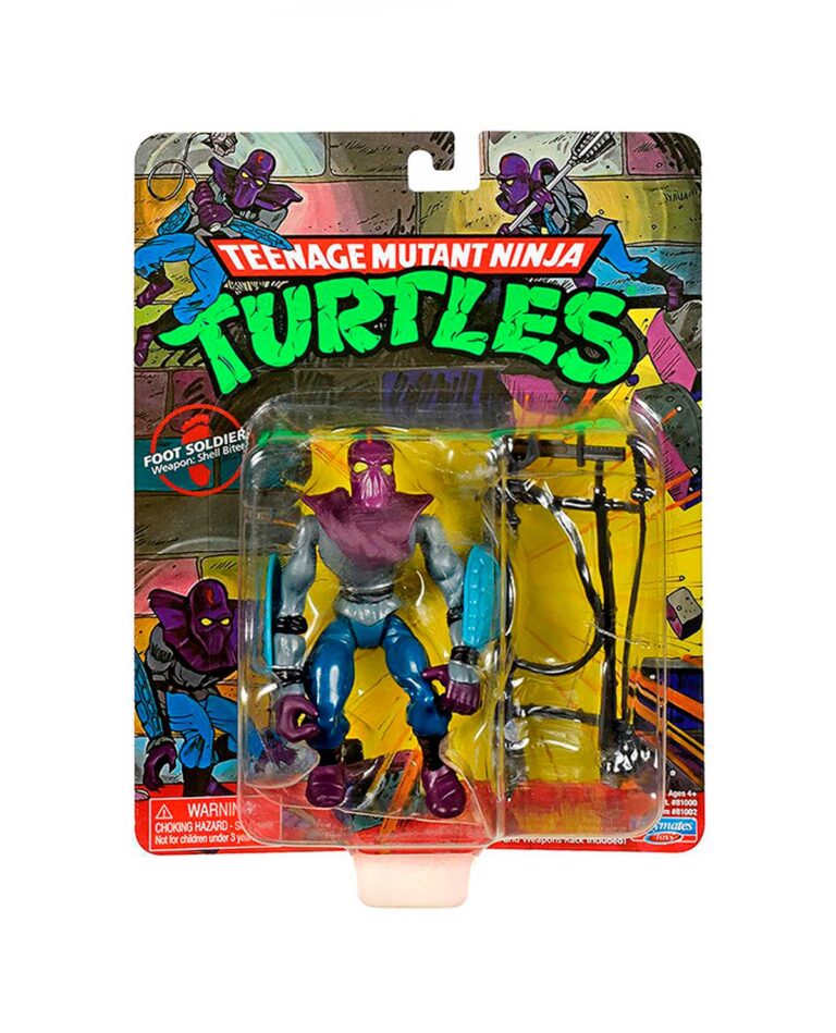 FIGURA DE ACCION BANDAI TMNT SECONDARY MUTANT FOOT SOLDIER – Gameplanet