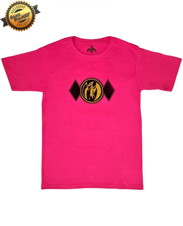PLAYERA SE UN POWER RANGER ROSA EXTRA CHICA – Gameplanet