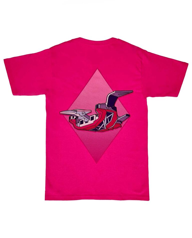 PLAYERA SE UN POWER RANGER ROSA MEDIANA – Gameplanet