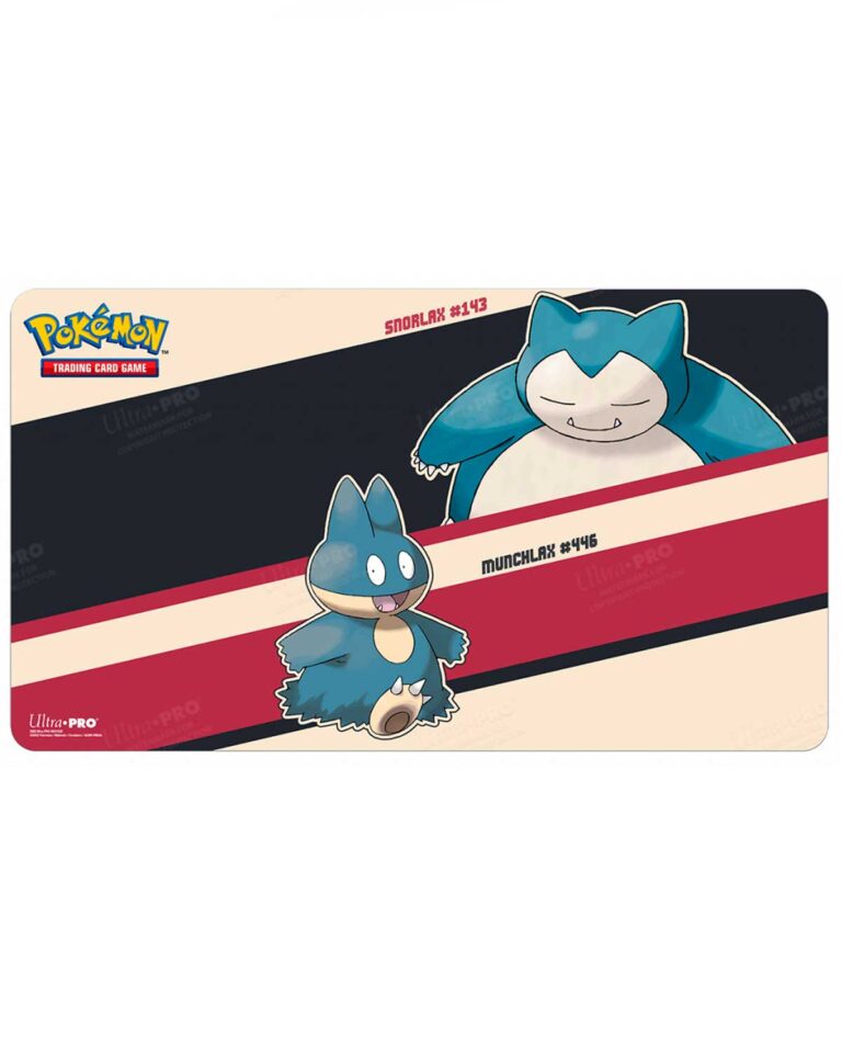 POKEMON TRADING CARD GAME PLAYMAT ULTRA PRO SNORLAX AND MUNCHLAX ...