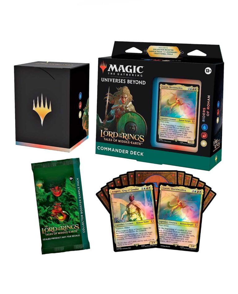 MAGIC THE GATHERING TRADING CARD GAME LORD OF THE RINGS COMMANDER DECK ...