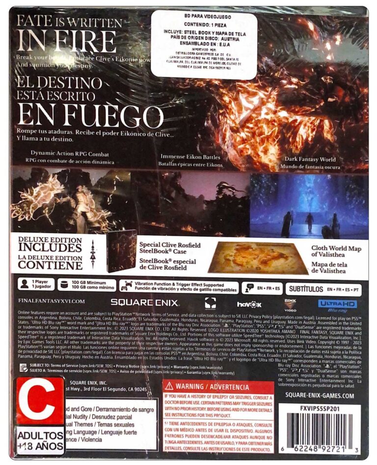 FINAL FANTASY XVI DELUXE EDITION – Gameplanet