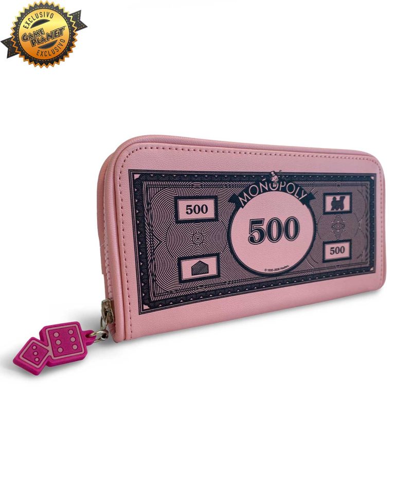 MONOPOLY PINK BILL WALLET – Gameplanet