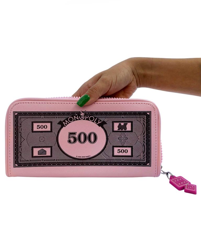 MONOPOLY PINK BILL WALLET – Gameplanet