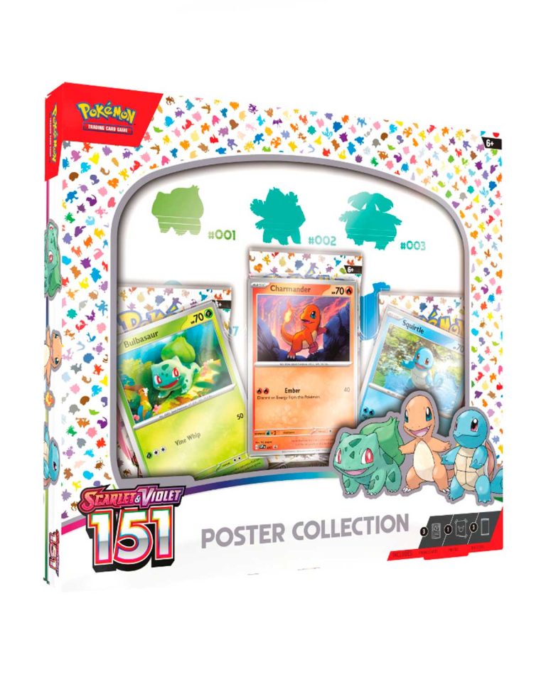 POKEMON TRADING CARD GAME SCARLET AND VIOLET V3.5 151 POSTER COLLECTION ...