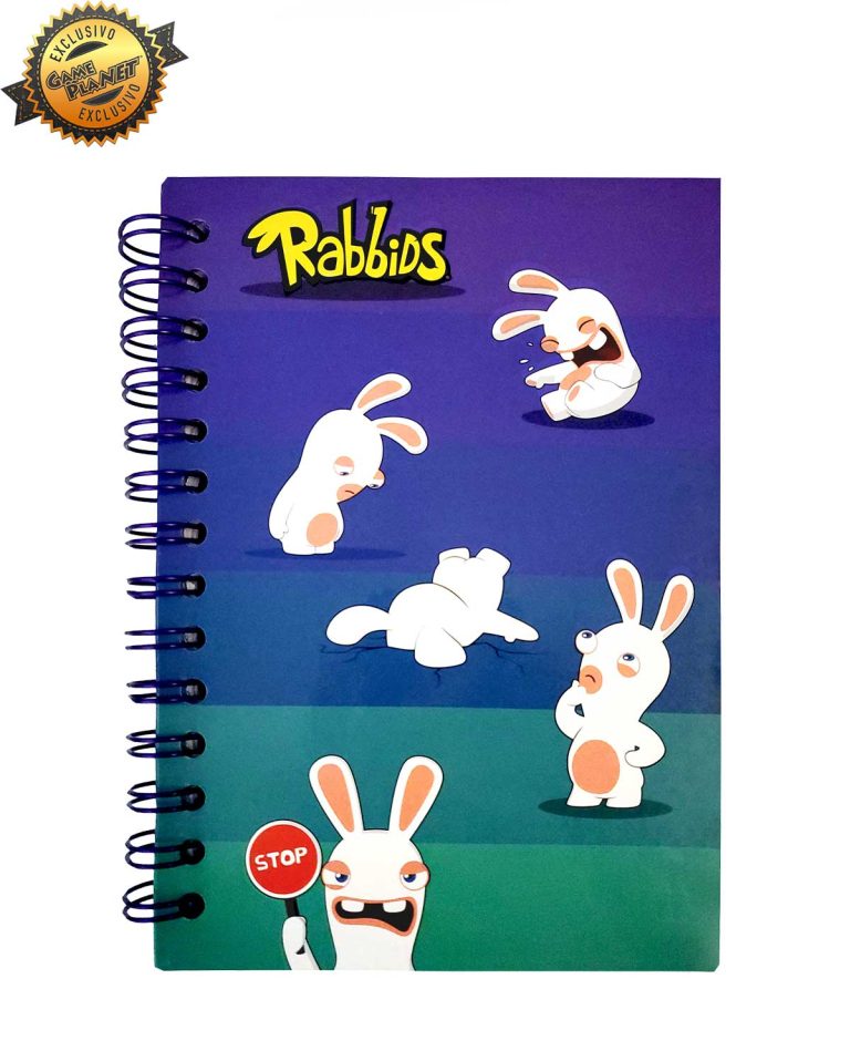 LIBRETA UBISOFT RABBIDS DUMMIE RABBID – Gameplanet