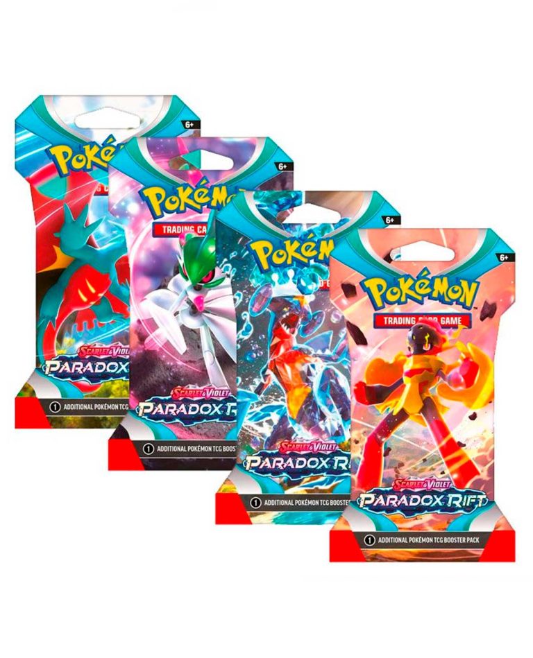 POKEMON TRADING CARD GAME SCARLET AND VIOLET PARADOX RIFT SLEEVED ...