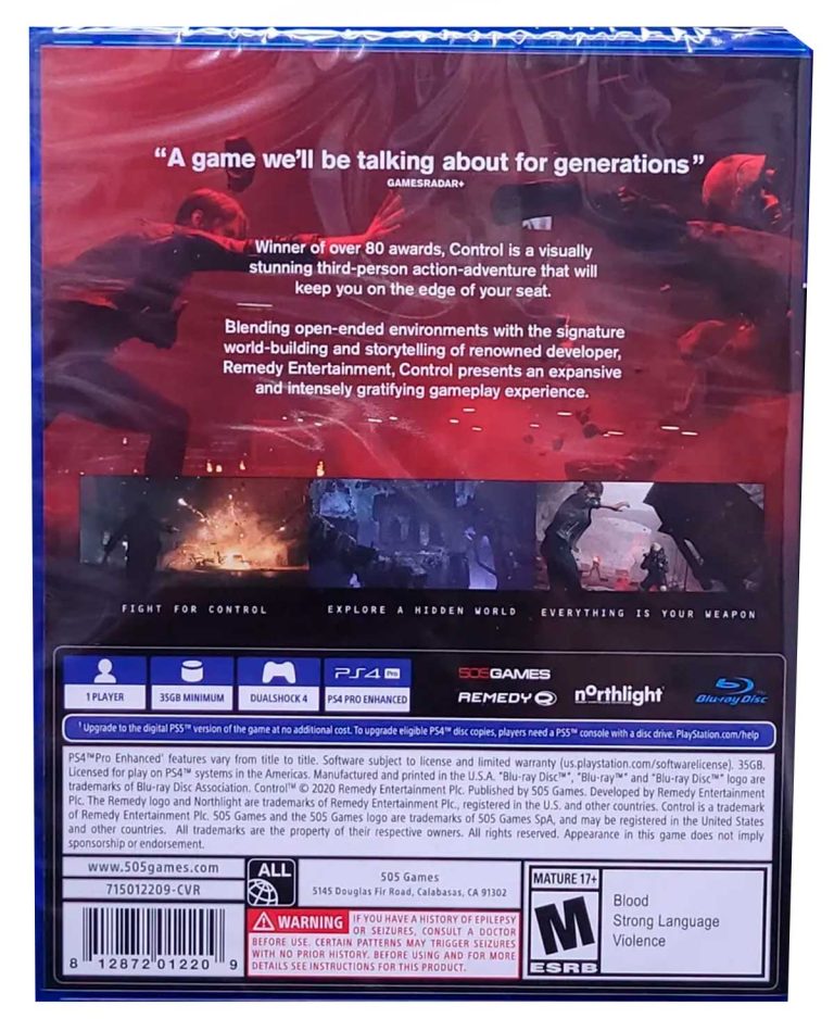 CONTROL ULTIMATE EDITION – Gameplanet