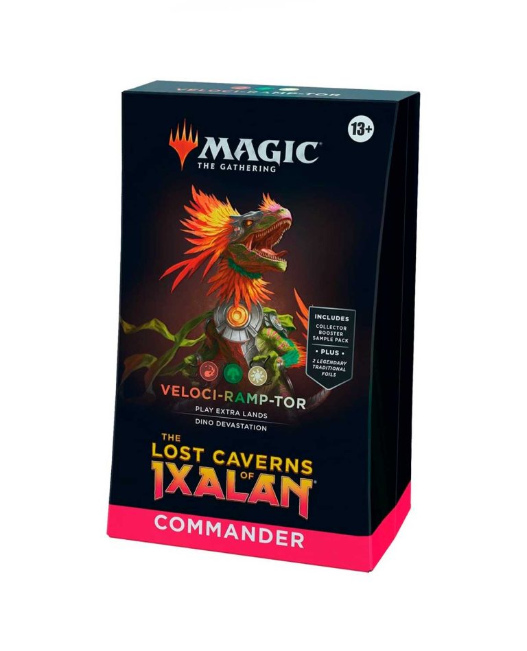 MAGIC THE GATHERING THE LOST CAVERNS OF IXALAN COMMANDER DECK VELOCI ...