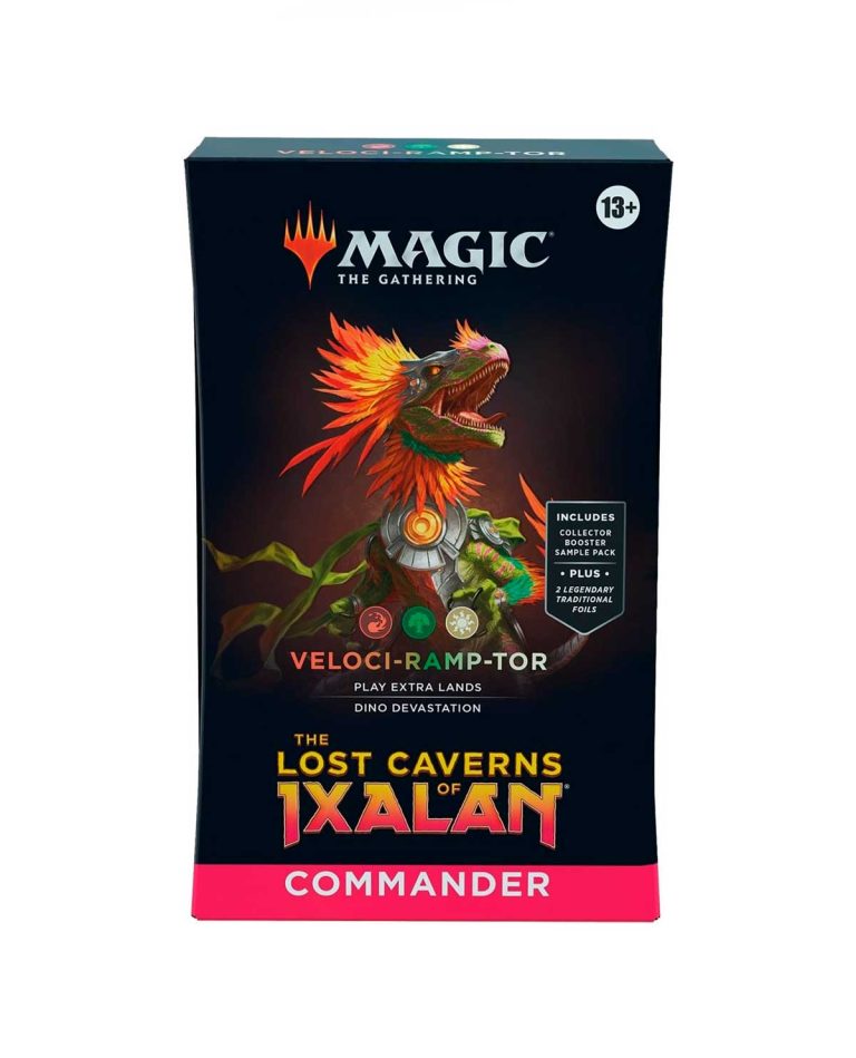 MAGIC THE GATHERING THE LOST CAVERNS OF IXALAN COMMANDER DECK VELOCI ...