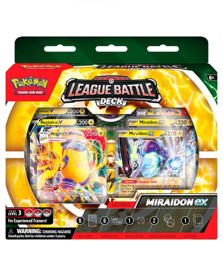 POKEMON TRADING CARD GAME MIRAIDON EX LEAGUE BATTLE DECK – Gameplanet