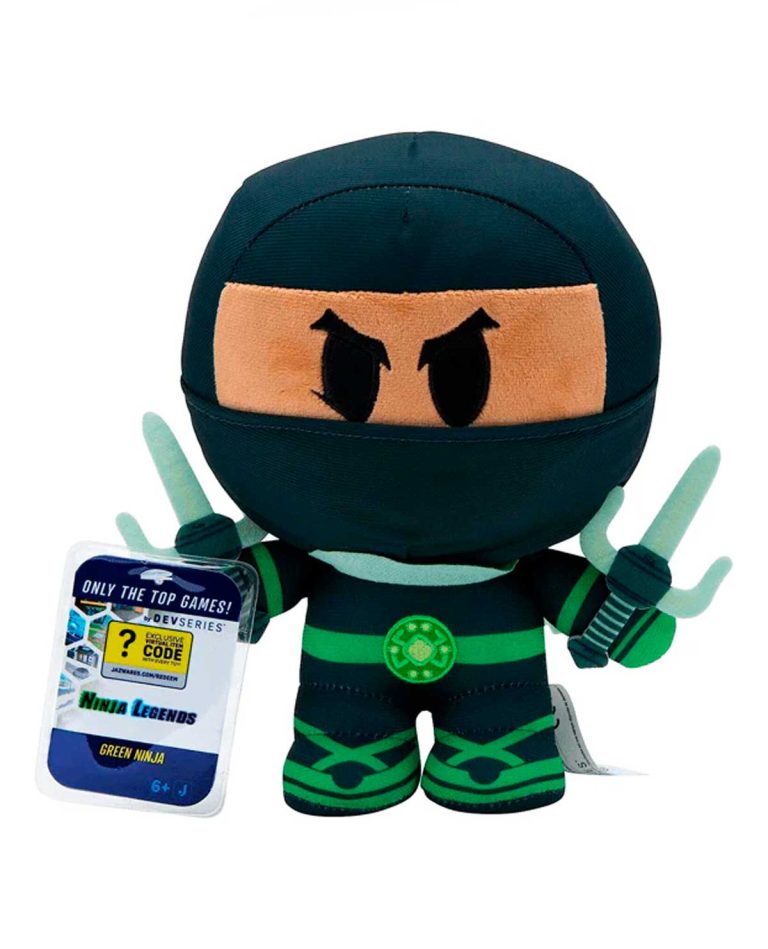 PELUCHE ROBLOX PLUSH NINJA LEGENDS GREEN NINJA – Gameplanet
