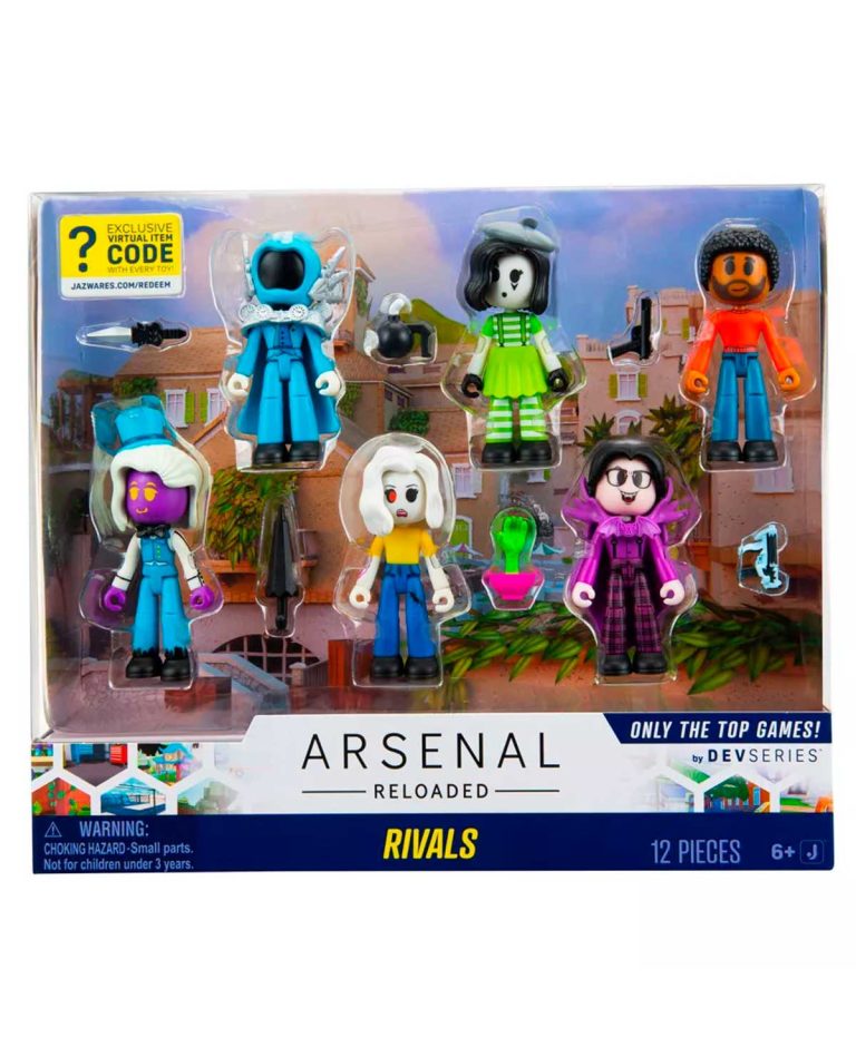FIGURA ROBLOX ARSENAL RELOADED 6 PACK – Gameplanet