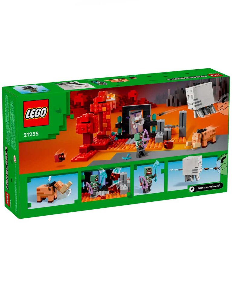 SET DE LEGO MINECRAFT LA TRAMPA DEL PORTAL DEL NETHER – Gameplanet