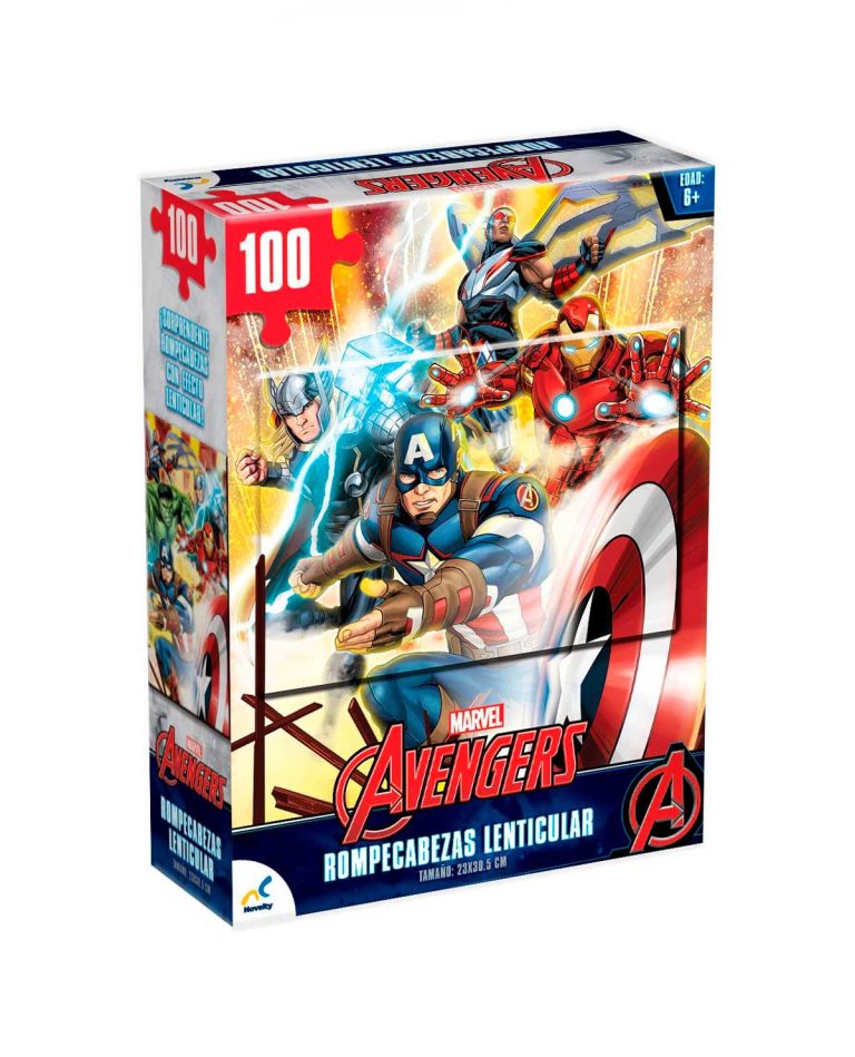 ROMPECABEZAS LENTICULAR AVENGERS – Gameplanet