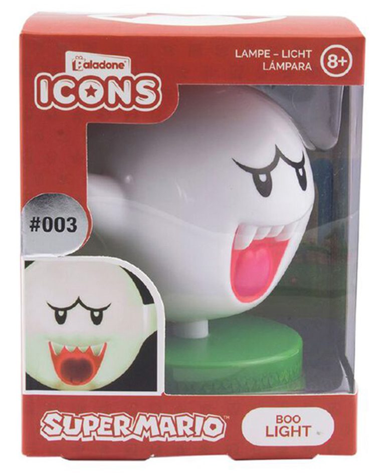 MINI LAMPARA SUPER MARIO BROS BOO – Gameplanet