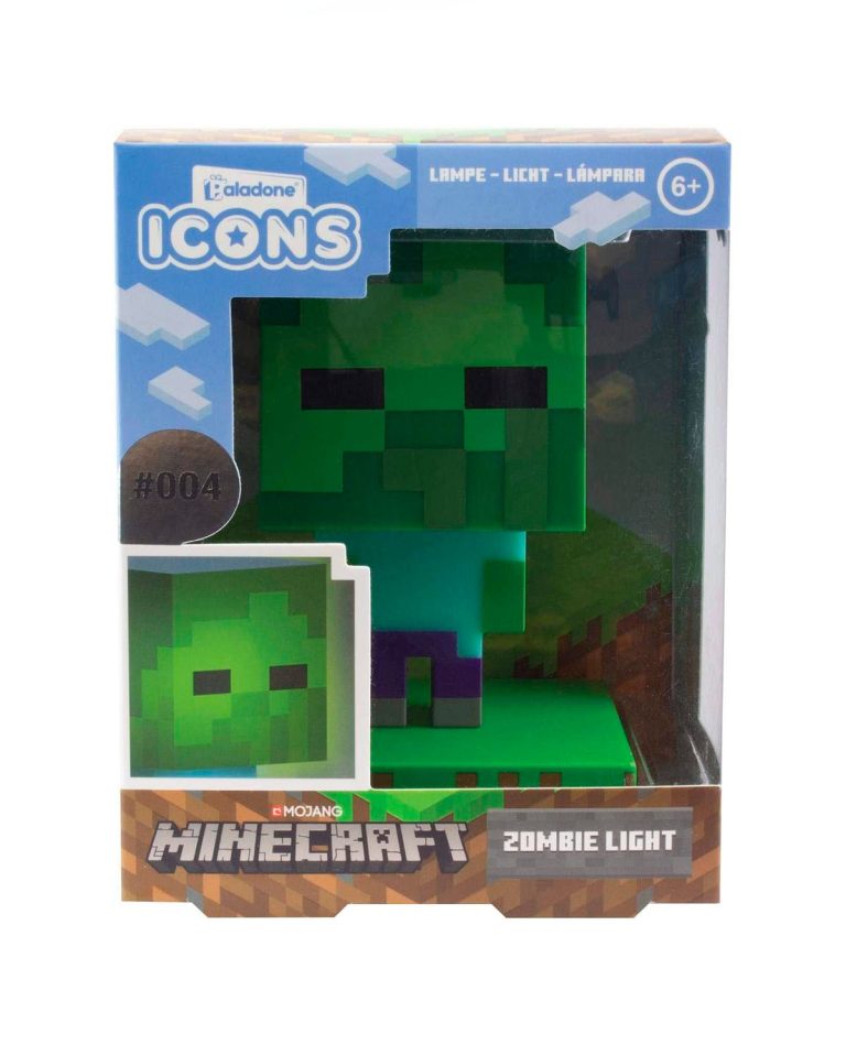 LAMPARA MINECRAFT ZOMBIE ICONO – Gameplanet