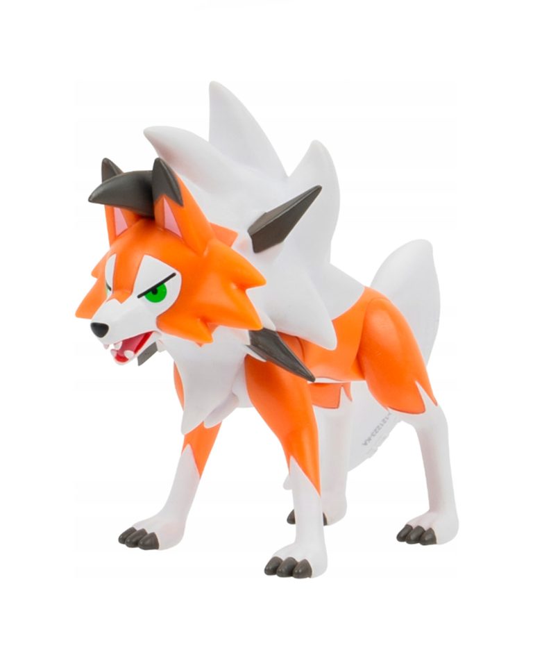 FIGURA POKEMON BATTLE 2.3 PULGADAS LYCANROC DUSK FORM – Gameplanet