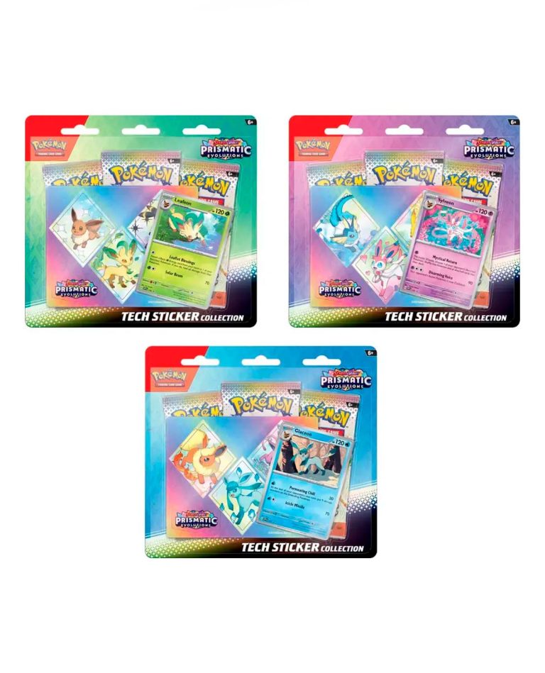 POKEMON TCG S AND V 8.5 PRISMATIC EVOLUTIONS TECH STICKER COLLECTION ...