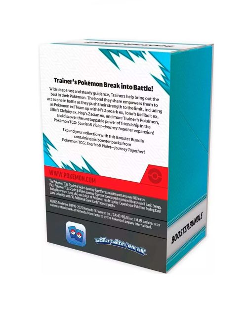 POKEMON TCG SCARLET AND VIOLET 09 JOURNEY TOGETHER BOOSTER BUNDLE ...