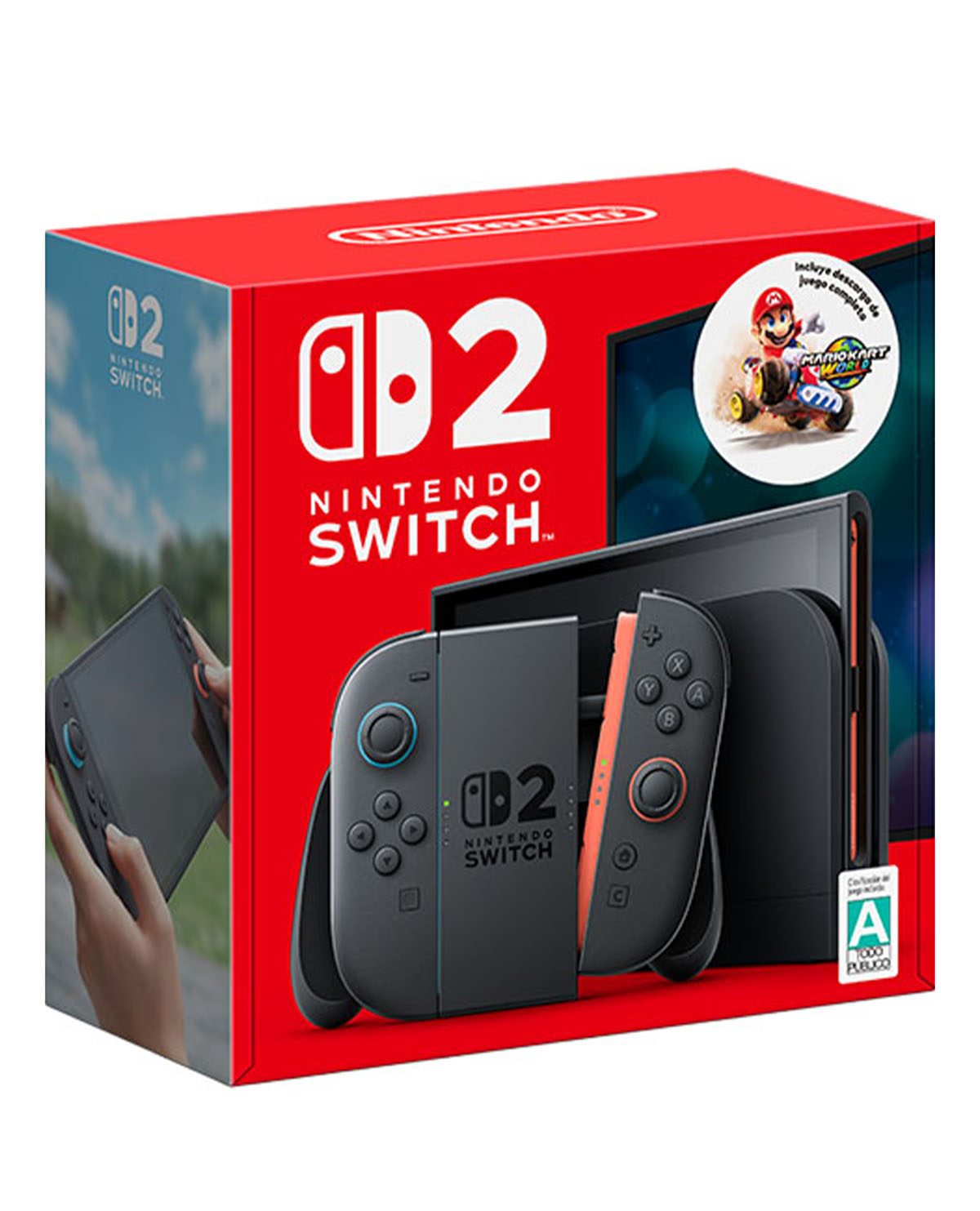 CONSOLA NINTENDO SWITCH 2 MARIO KART WORLD BUNDLE – Gameplanet