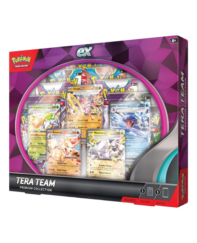 POKEMON TCG TERA TEAM EX PREMIUM COL – Gameplanet