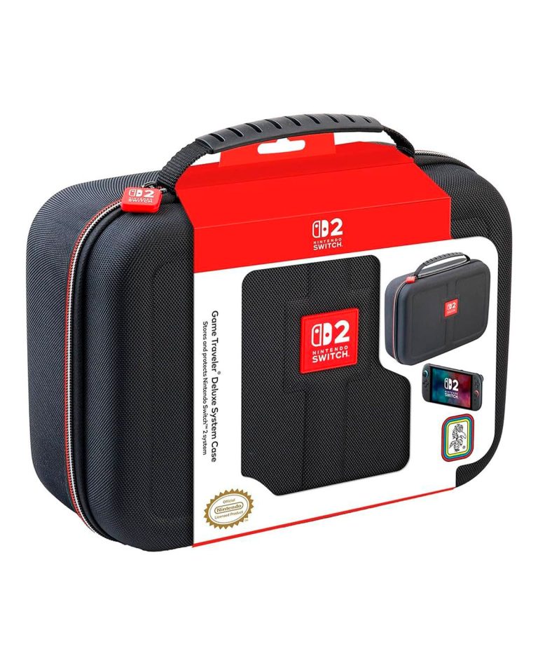 ESTUCHE NEGRO RIGIDO NSW2 DELUXE SYSTEM CASE 262 – Gameplanet