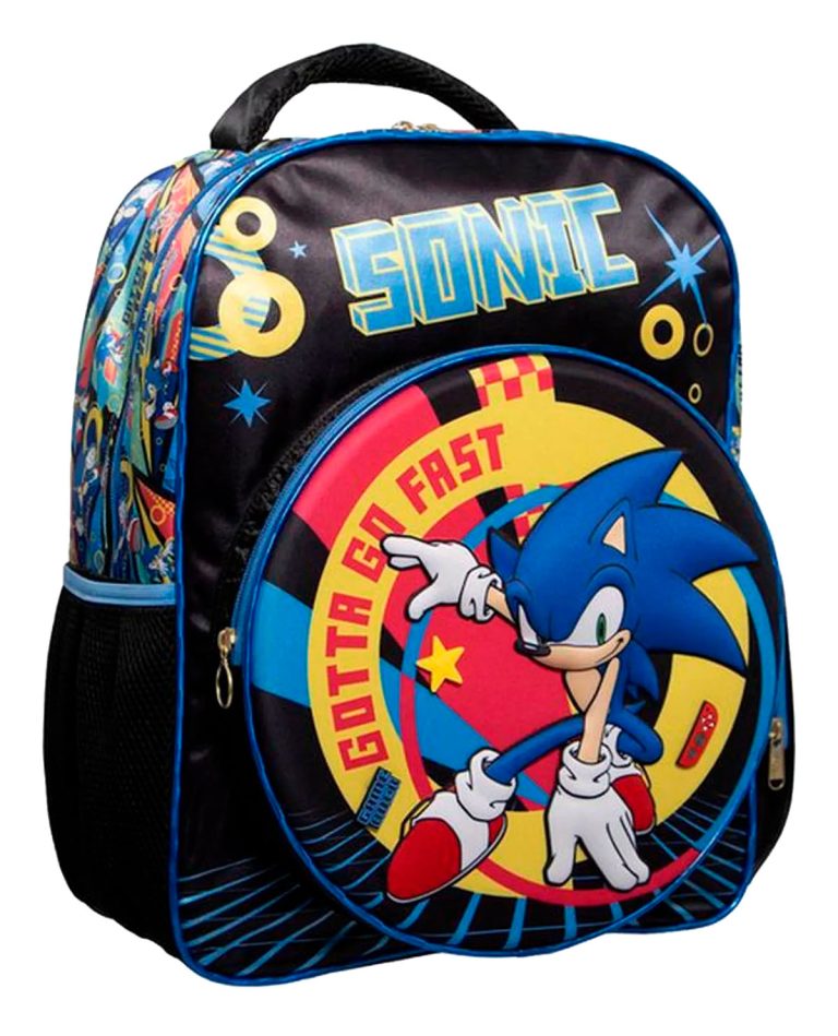 MOCHILA BACKPACK TRUZT SONIC THE HEDGEHOG GOTTA GO FAST – Gameplanet